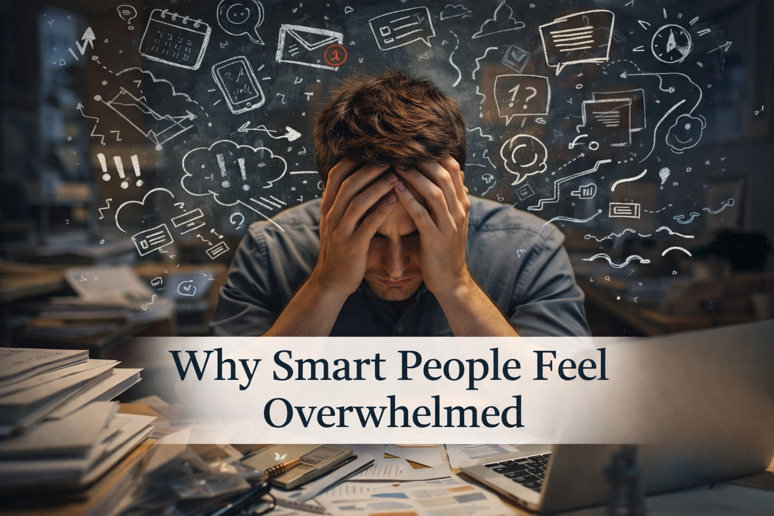 Why are smart people mentally overwhelmed? - worklifeclarity.com